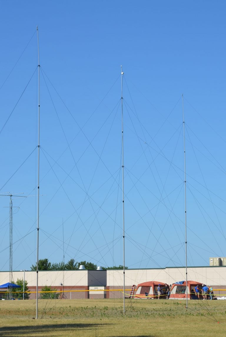 50 feet Fiberglass Push-Up Mast MK-8-HD- Max-Gain Systems, Inc.