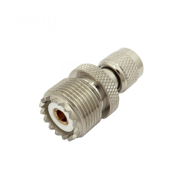 UHF female to mini-UHF male Adapter - Max-Gain Systems, Inc.