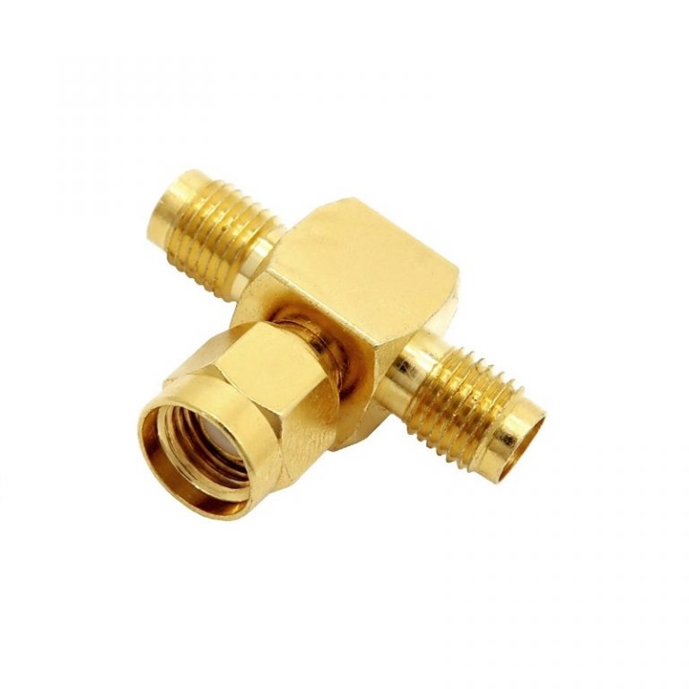 SMA female to male to female Tee Adapter - Max-Gain Systems