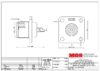 SO-239 female 4-Hole Panel Connector, Silver / Teflon