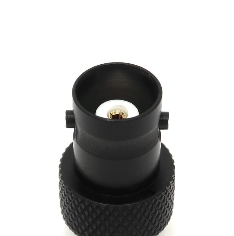 SMA female to BNC female Black Antenna Adapter - Max-Gain Systems