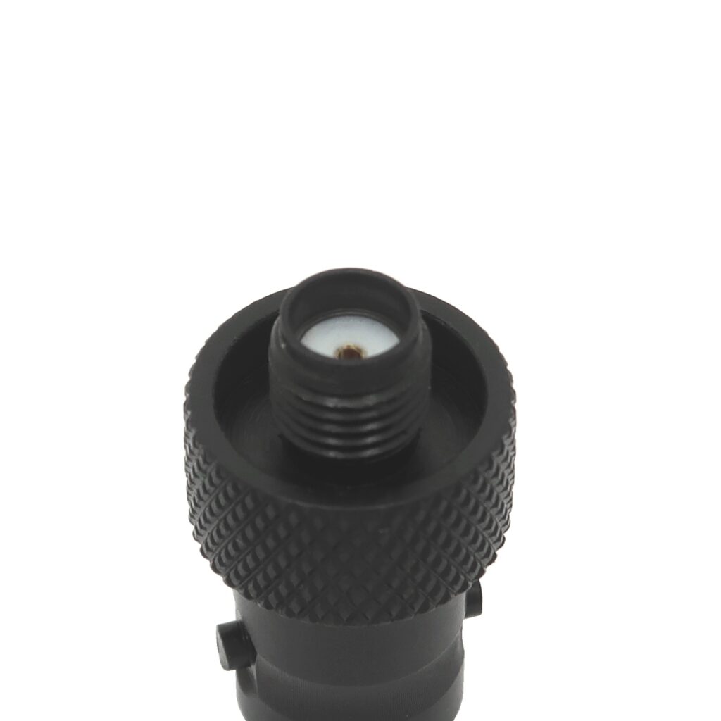 SMA female to BNC female Black Antenna Adapter - Max-Gain Systems