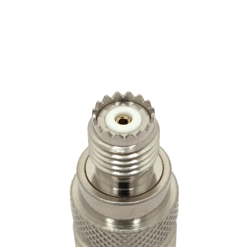 Uhf Female To Mini Uhf Female Adapter Max Gain Systems Inc