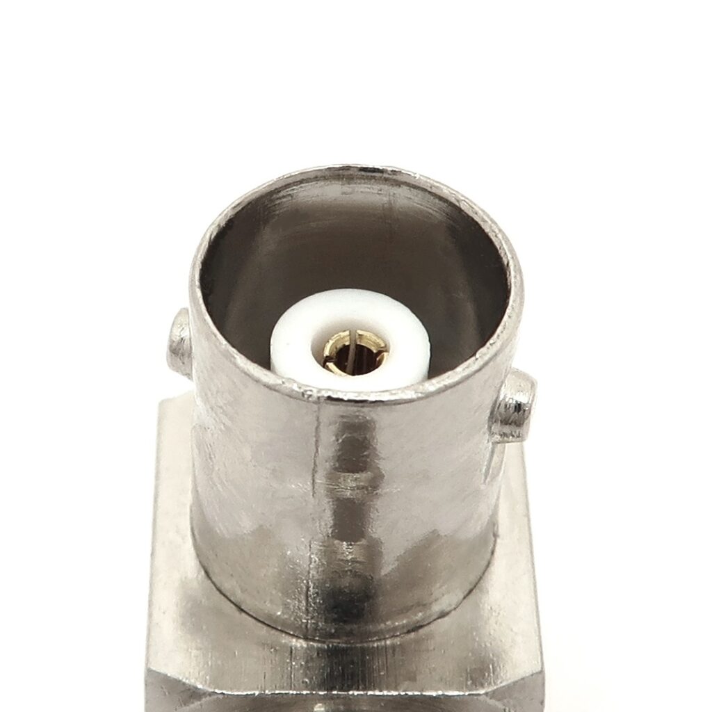 RP-SMA male to BNC female Right Angle Adapter - Max-Gain Systems, Inc.