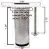 Pontoon Deck Mount - Flush Mount - Max-Gain Systems, Inc.