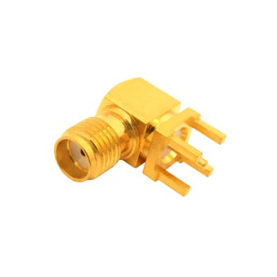 SMA female Right Angle PC Board Mount Connector