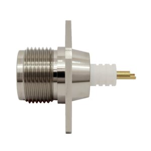 HN female 4-Hole Panel Mount Solder Connector