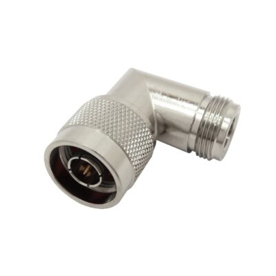 Type N male to Type N female Right Angle Adapter - Max-Gain Systems, Inc.