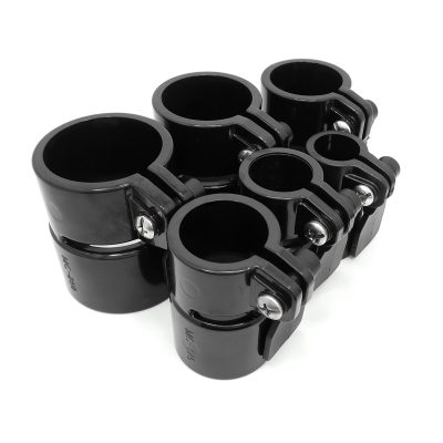 "Quik-Clamp" Flip Lever Telescoping Tube Clamp Sets - Max-Gain Systems